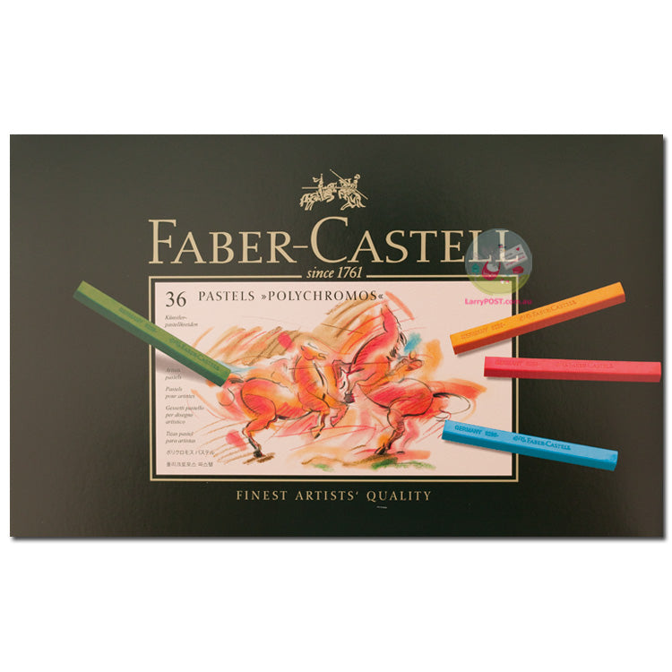 Buy FABER-CASTELL Polychromos Pastel Blocks - Box of 36 | LarryPOST