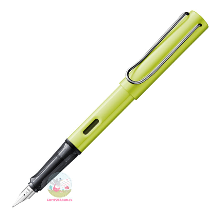 Buy LAMY Al-Star Fountain Pen - Anodised Aluminium / Charged Green ...